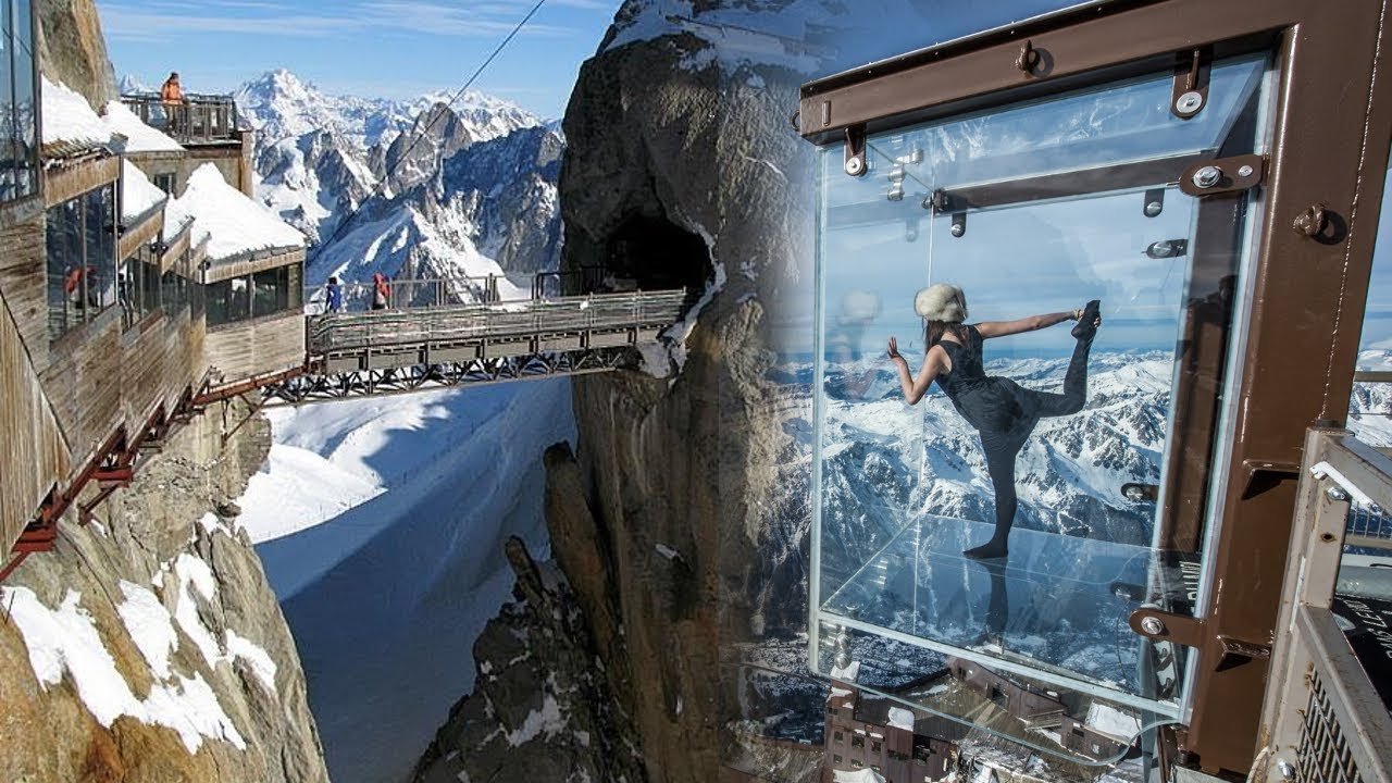 Aiguille Du Midi Am Mont Blanc Ausflugsziele Chamonix Mont Blanc