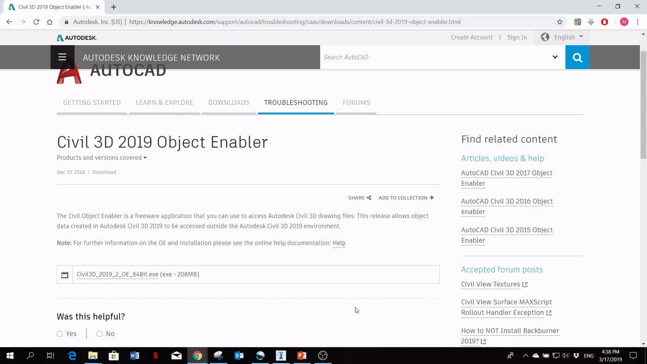 Civil3d Object Enabler Youtube