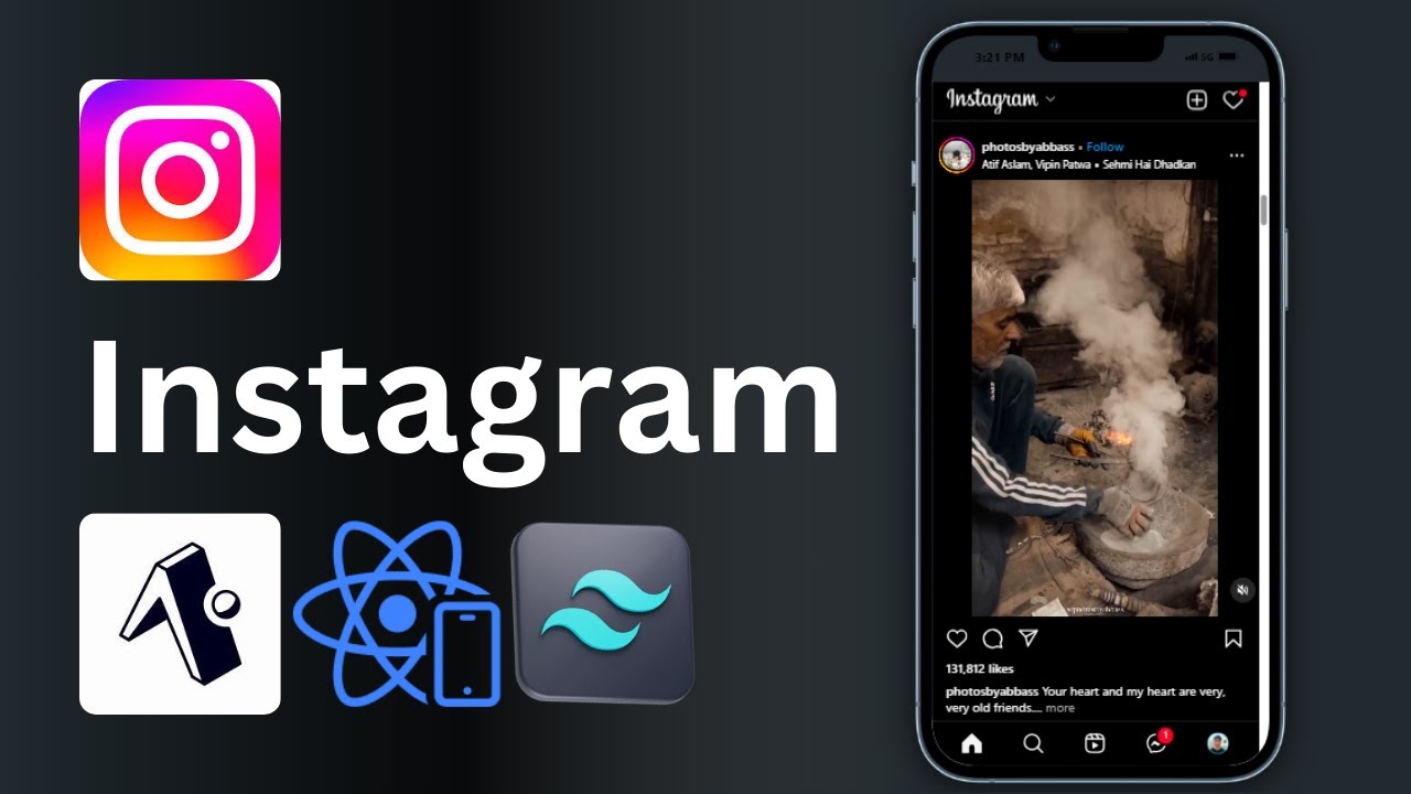 рџ ґ Build Instagram App In Expo React Native With Tailwindcss React