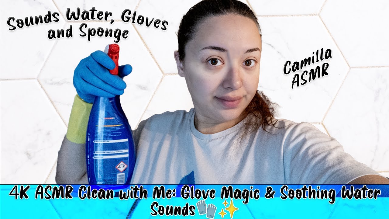 Relaxing 4k Asmr Cleaning In Gloves Water Sounds Youtube