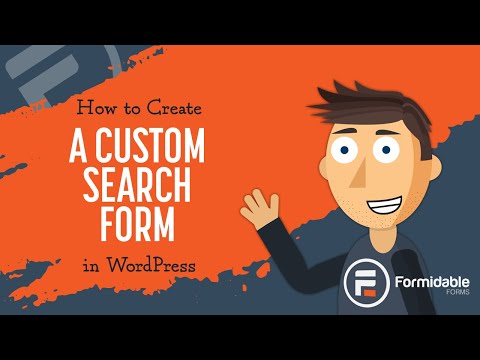 Create A Custom Search Form In Wordpress Formidable Forms