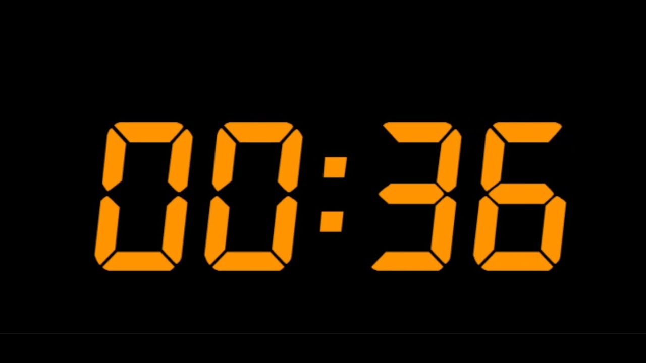36 Second Timer Youtube