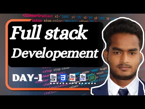 Fullstack Web Dev Bootcamp Day 01 Youtube