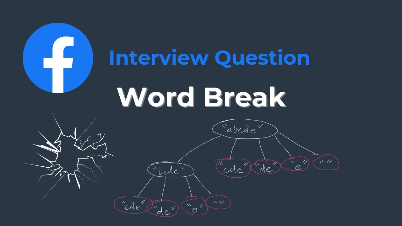 Word Break Dynamic Programming Leetcode 139 Python Blind 75