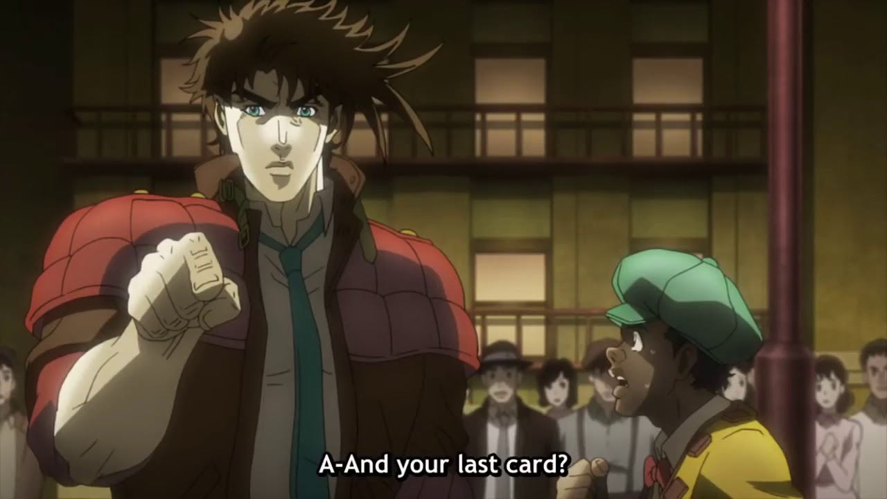Joseph Joestar Is Racist Youtube