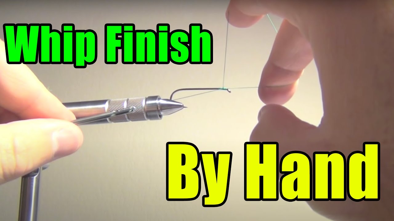 Whip Finish By Hand With No Tool Required Fly Tying Tips Tricks