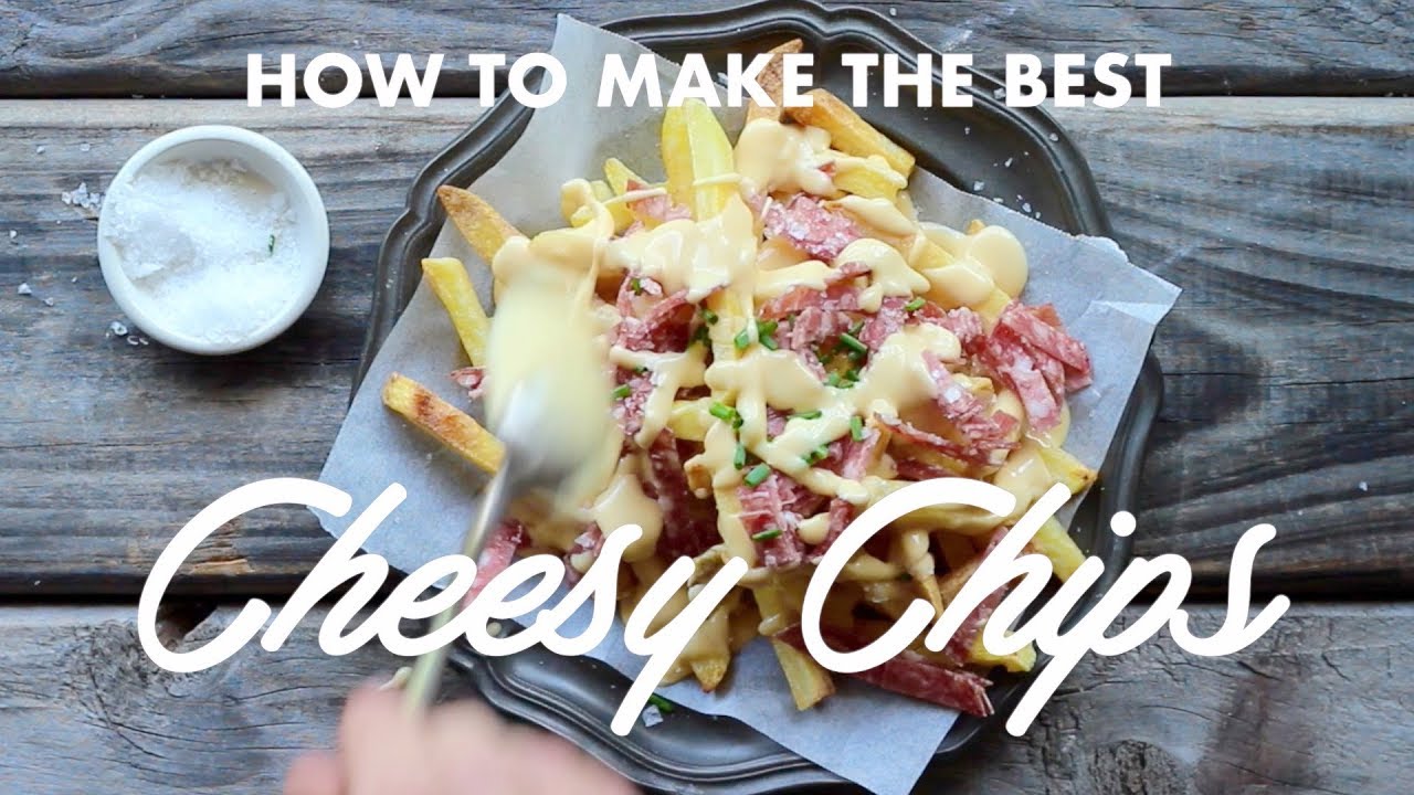 How To Make The Best Cheesy Chips The Food Fox Youtube