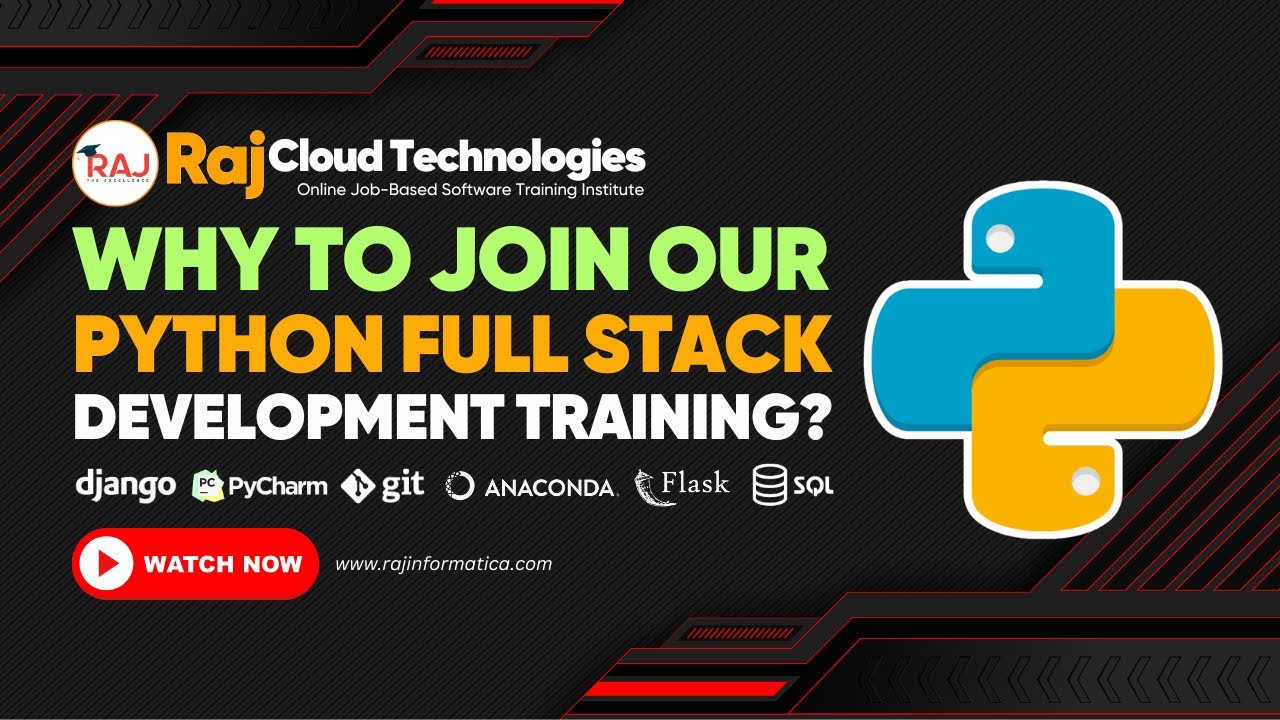 Why To Join Our Job Based Python Full Stack Online Realtime Training
