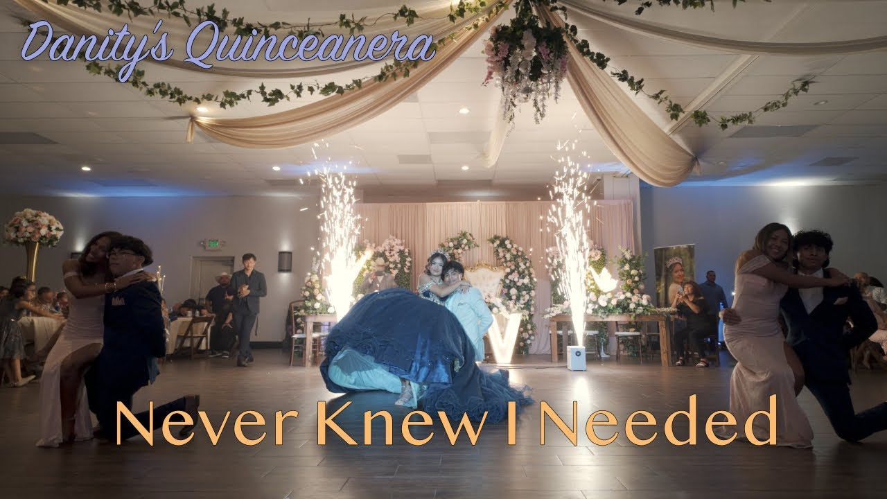 Danity S Quinceanera Waltz Madera Ca Youtube