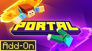 Portal Addon Works Like Portal Gun In Minecraft Bedrock Edition ...