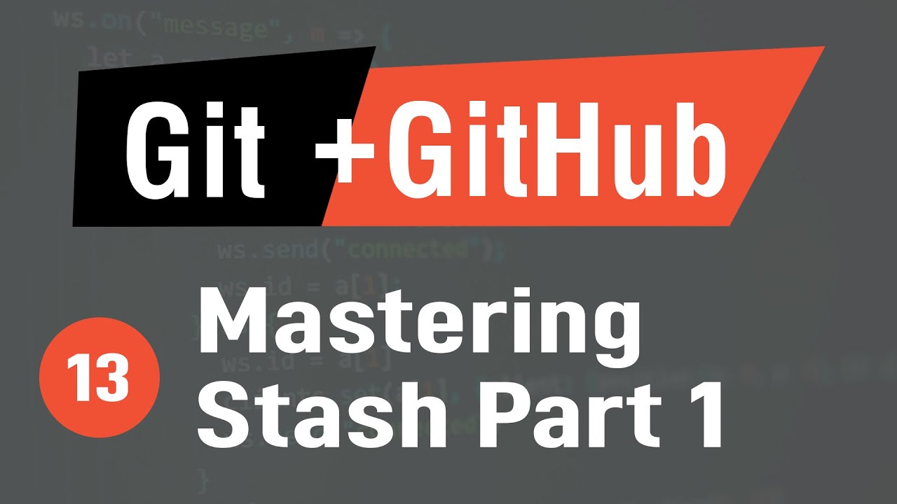 Arabic Learn Git Github 13 Mastering Stash Part 1 Youtube