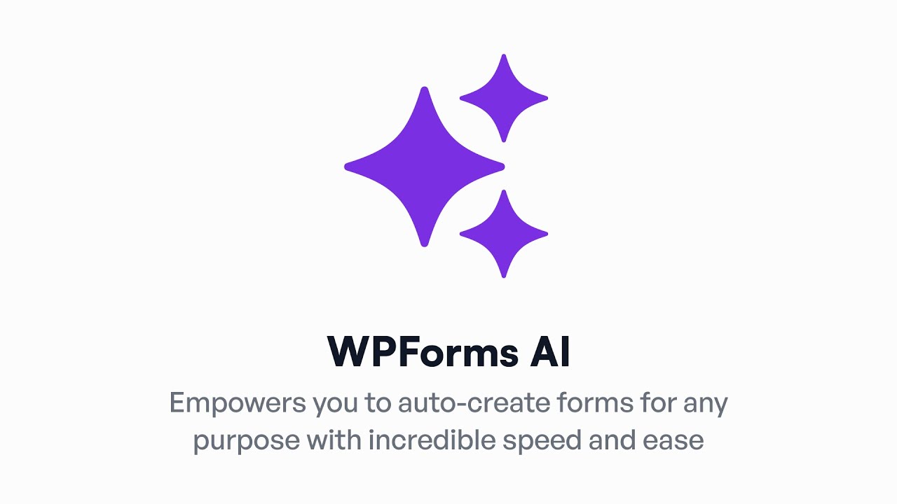 Ai Powered Form Building With Wpforms Youtube
