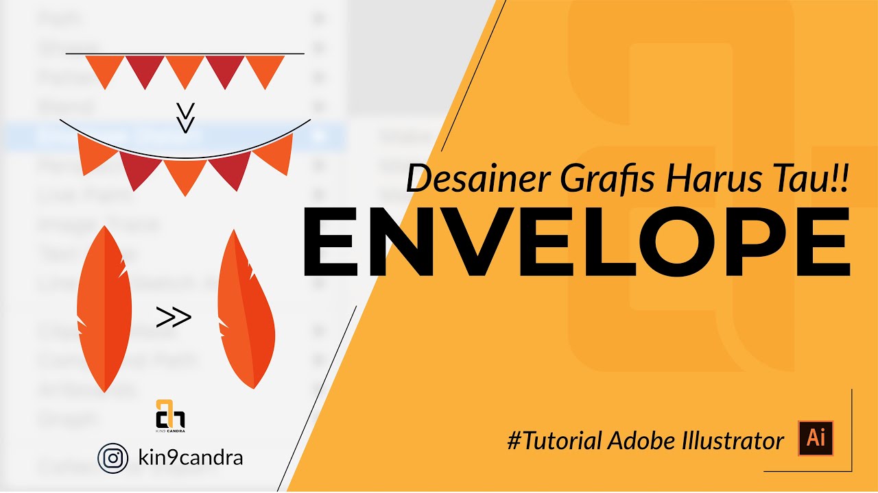 Tutorial Adobe Illustrator Envelope Youtube