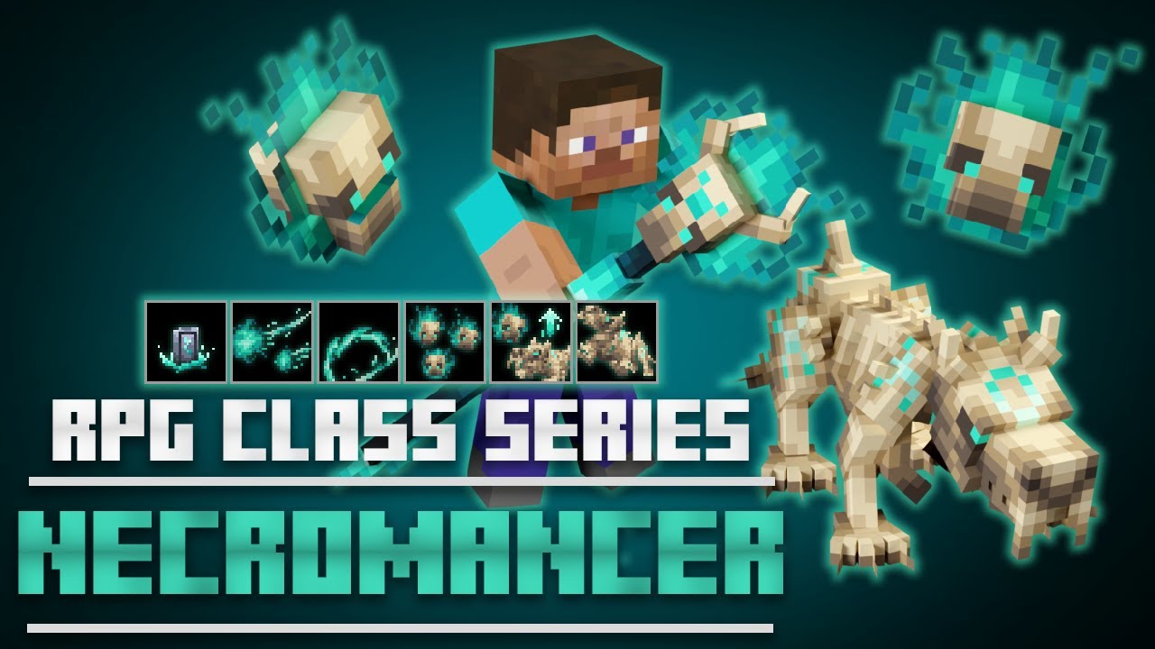 Minecraft Rpg Class Series Necromancer Youtube