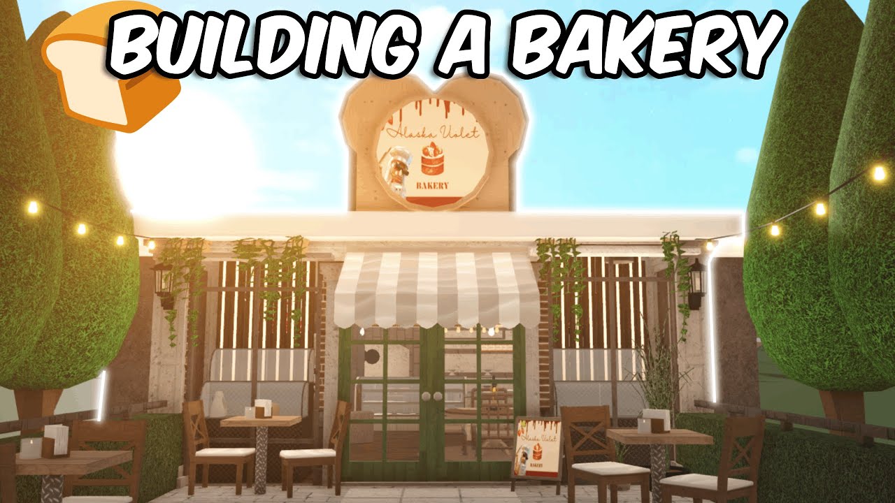 Building A Bakery In Bloxburg Youtube
