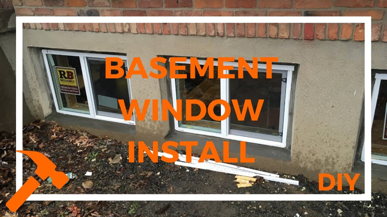 Replace Basement Window With Concrete Block Openbasement