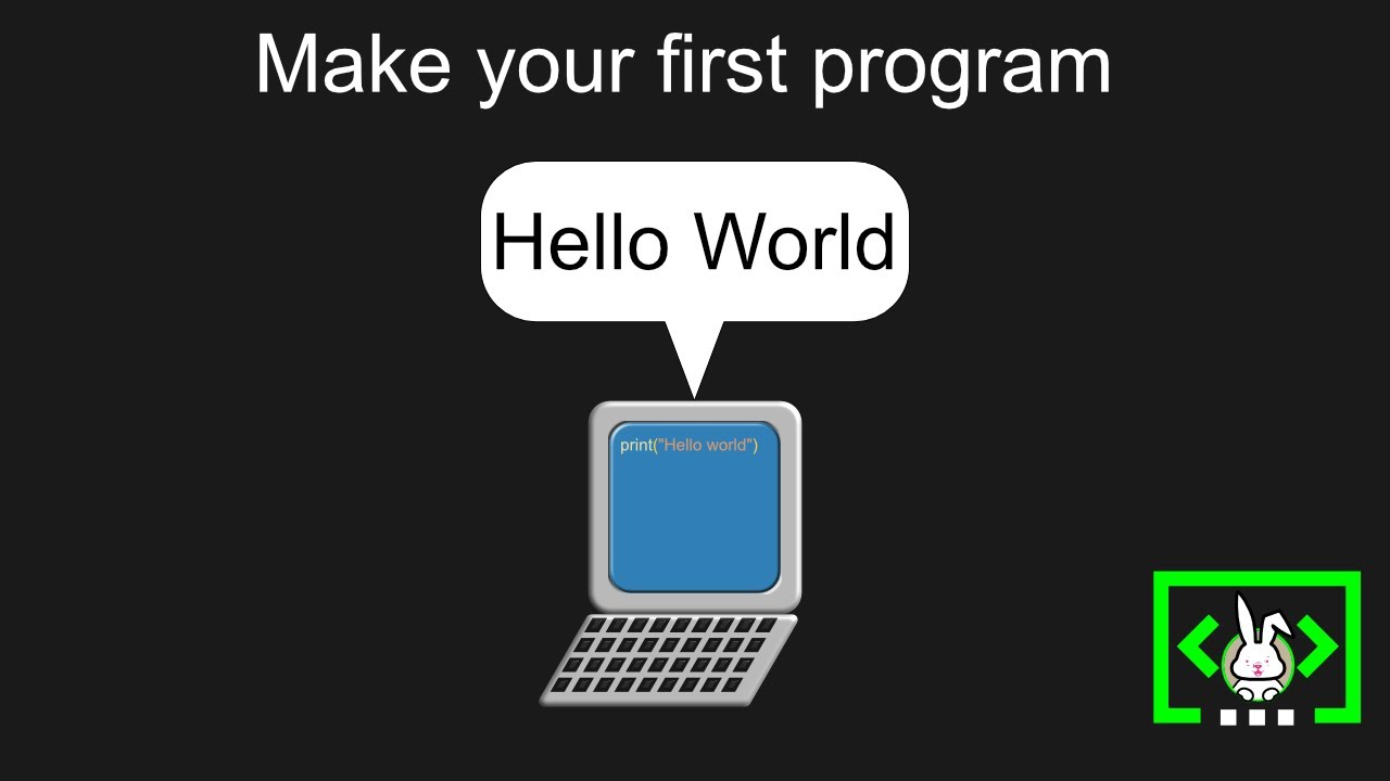Making Your First Python Program Youtube