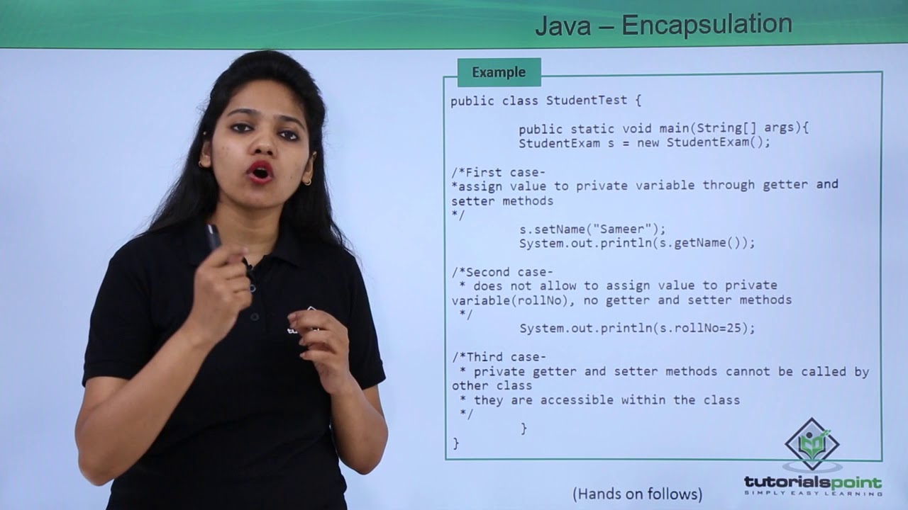 Java Encapsulation Youtube