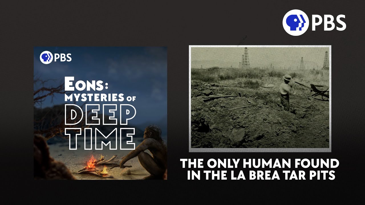 The Only Human Found In The La Brea Tar Pits Youtube