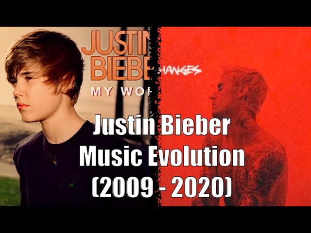 Justin Bieber Evolutie
