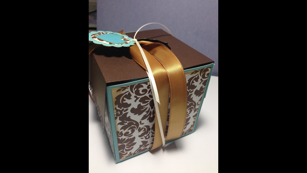 Tutorial Caja Para Cupcake Youtube