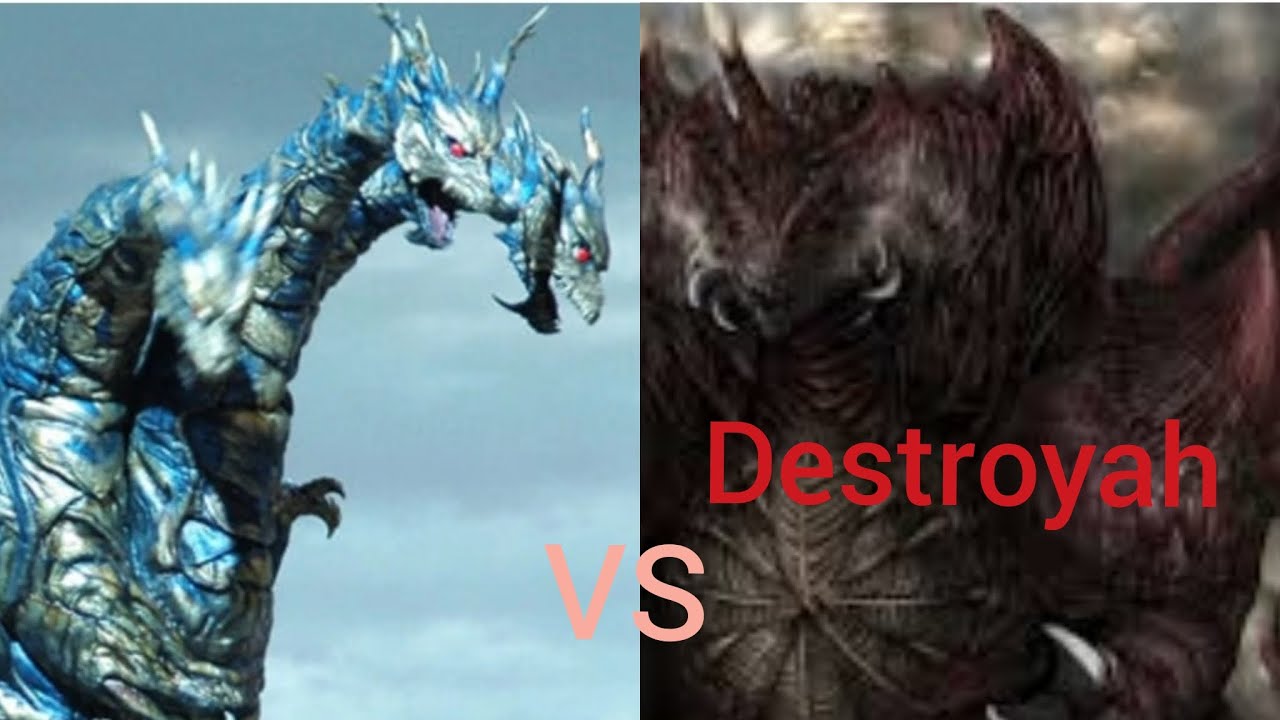 Keizer Ghidorah Vs Destroyah Youtube
