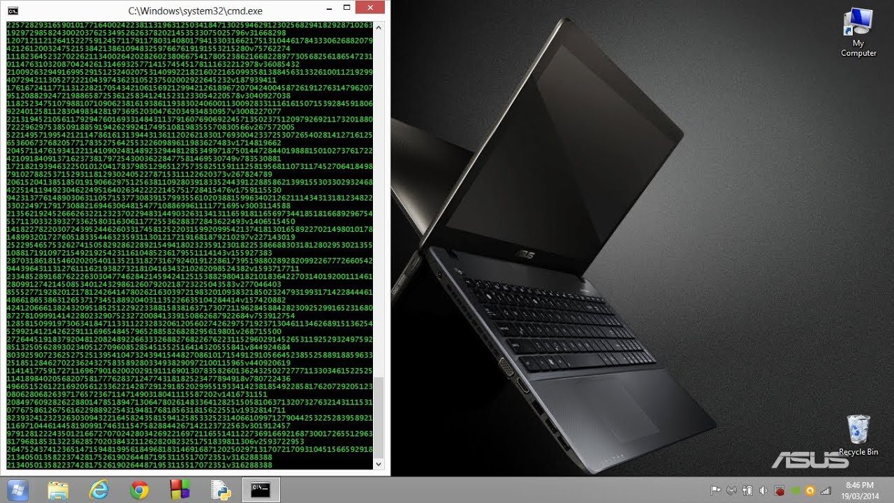 How To Make The Matrix Batch File Youtube
