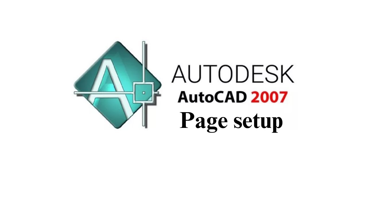 Autocad Page Setup Easy Tutorial Youtube