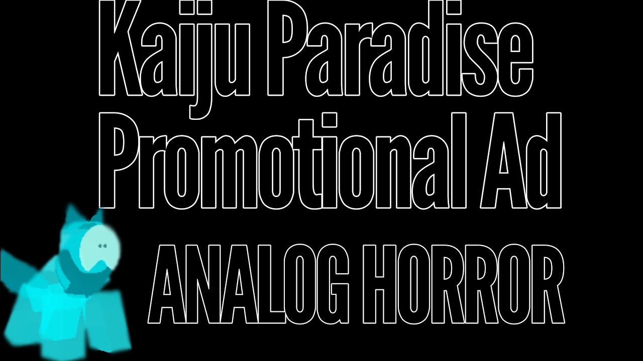 Laminax Promotional Ad Kaiju Paradise Analog Horror Youtube
