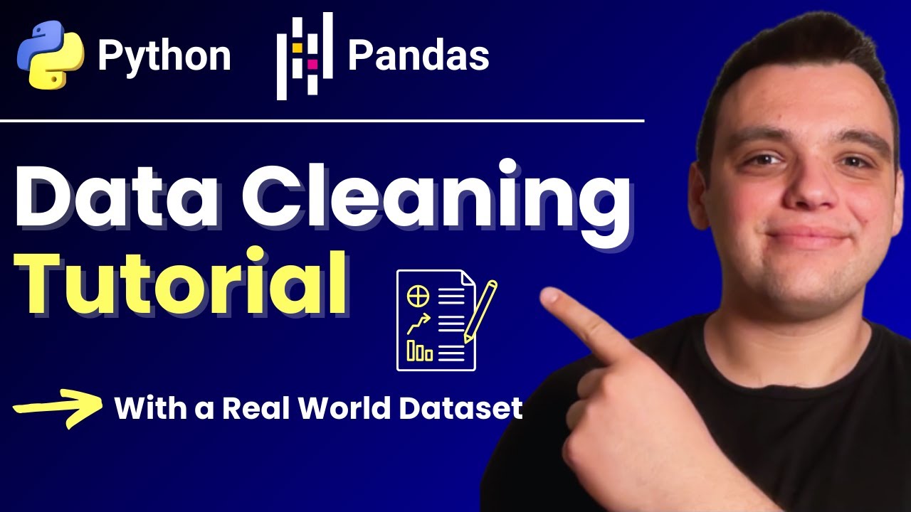 Step By Step Python Pandas Data Cleaning Tutorial Real Dataset Youtube