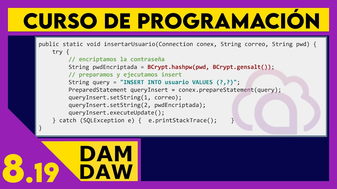 Mysql En Java Encriptar Datos тшх Dam Daw Youtube