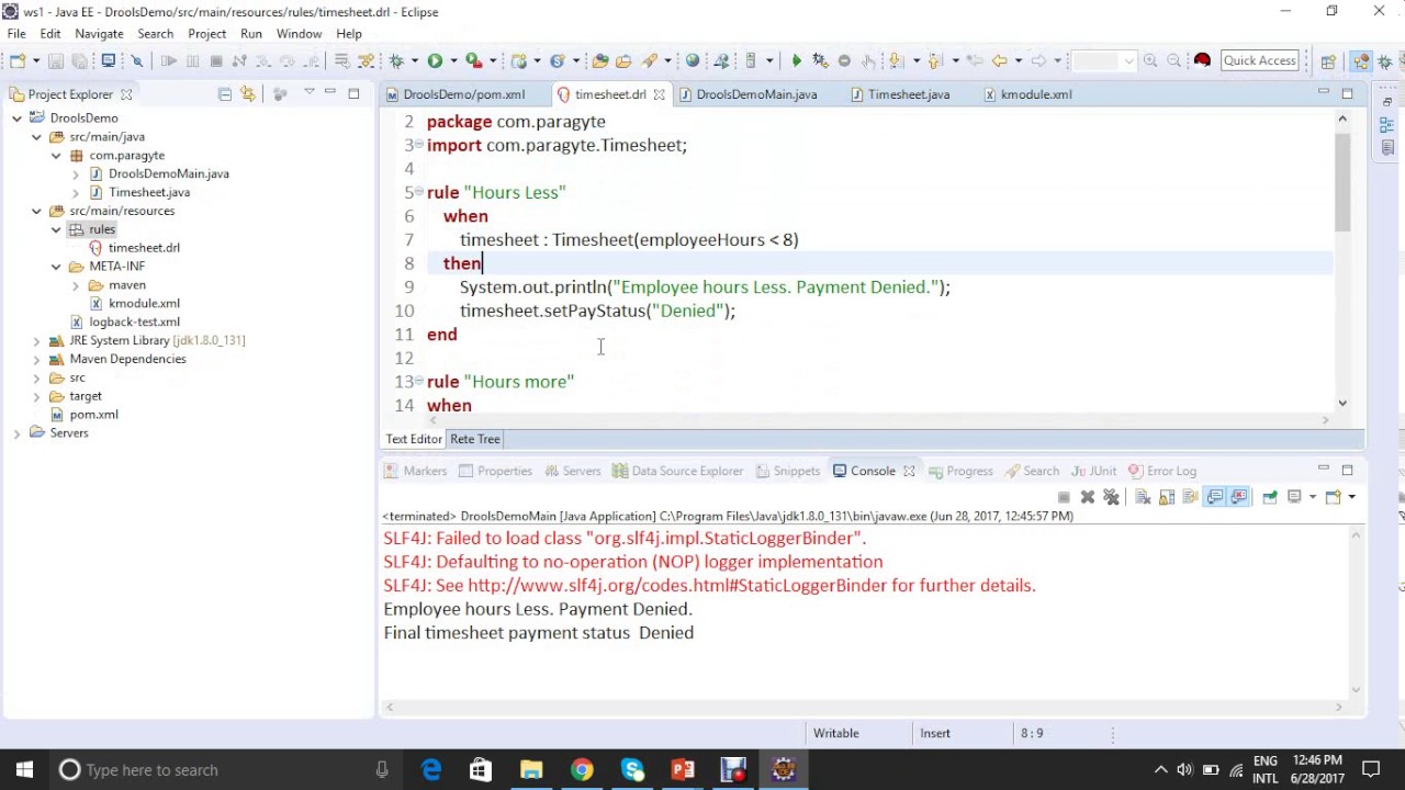 Drools Rule Engine With Spring Boot Srumi