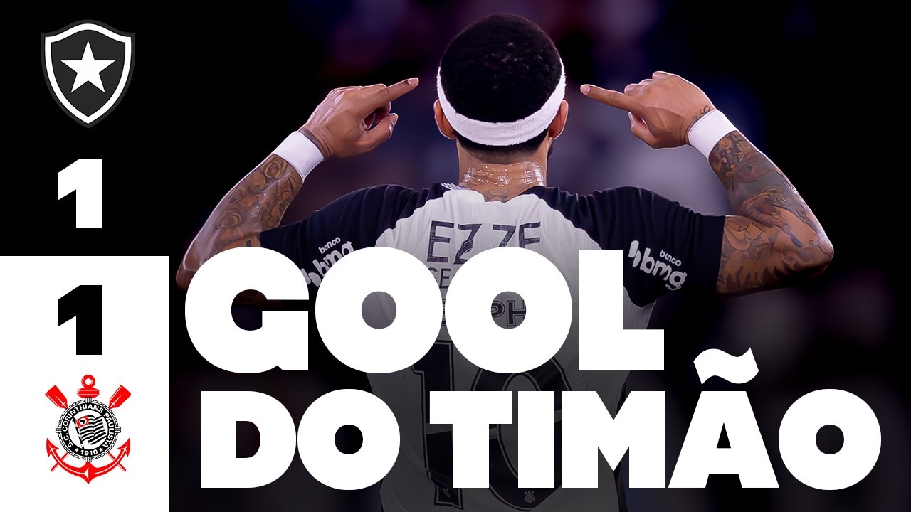 O Gol De Empate Do Timão No Rio De Janeiro Youtube