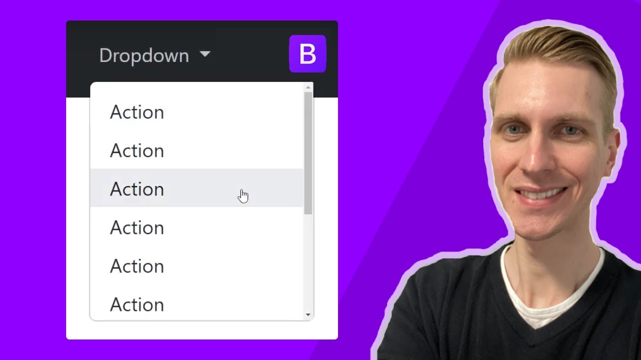 Bootstrap 5 Dropdown Menu Scrollable Youtube