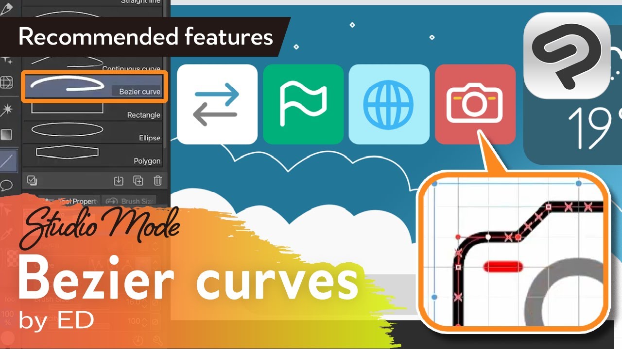 Mastering Bezier Curves Perfect For Line Art And Design By Ed Clip