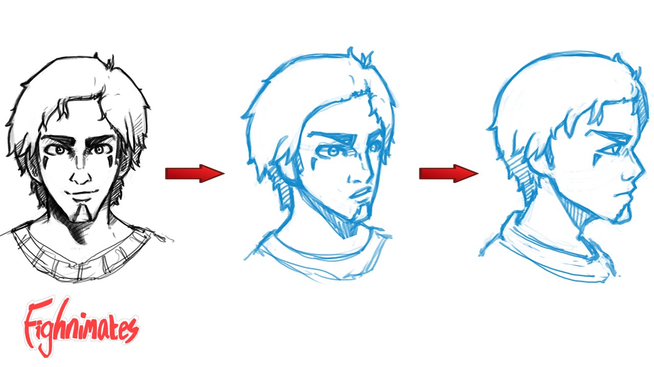 Let S Practice 9 Character Turnaround Youtube
