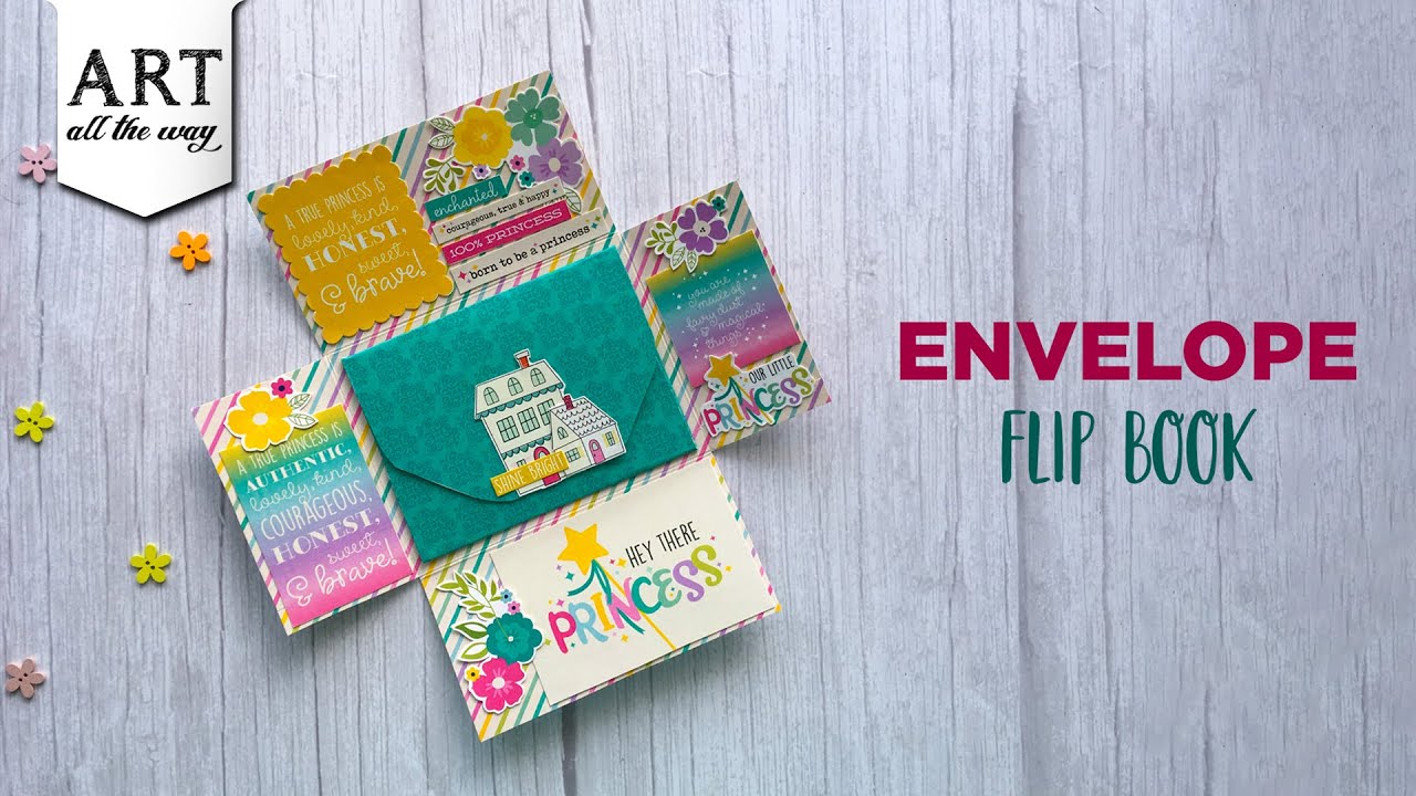 Envelope Flip Book Creative Album Design Handmade Flipbook Diy