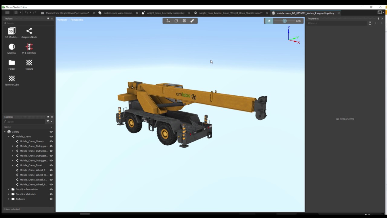 Vortex Studio Interface Tutorial Youtube