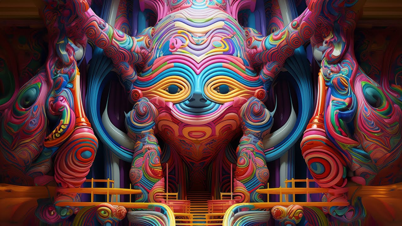 Dmtportal Multilevel Cosmic Creativity 4k Psychedelic Visual