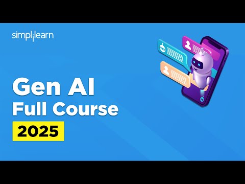 Generative Ai Full Course 2025 Gen Ai Tutorial For Beginners Gen Ai