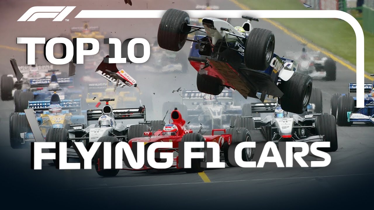 Top 10 Flying F1 Cars Motorsport Ace