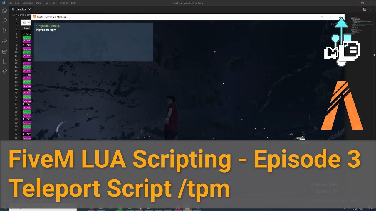 Tutorial Scripting Fivem Lua Episode 3 Tpm Youtube