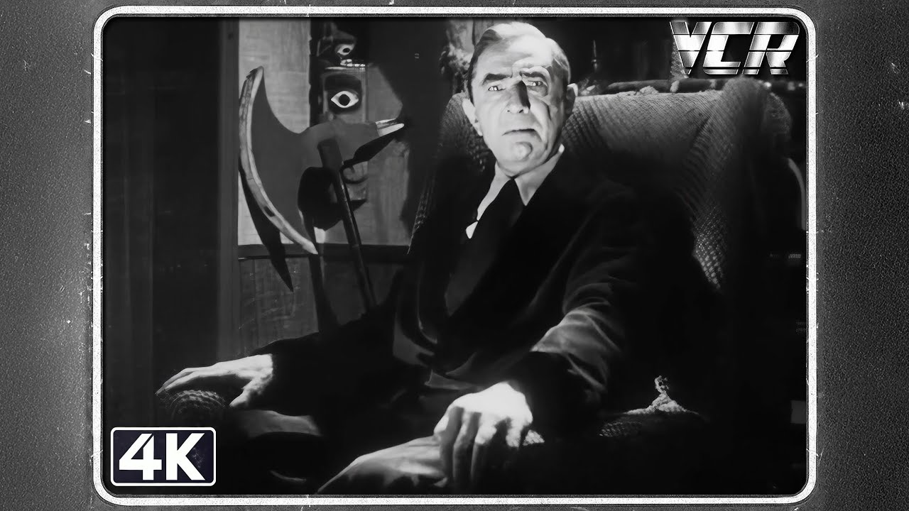 Bela Lugosi Pull The String Glen Or Glenda 1953 Restored 4k