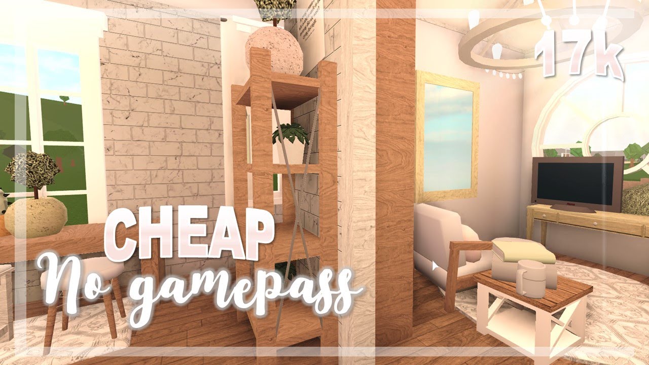 Bloxburg Cheap Starter House 17k House Build Youtube