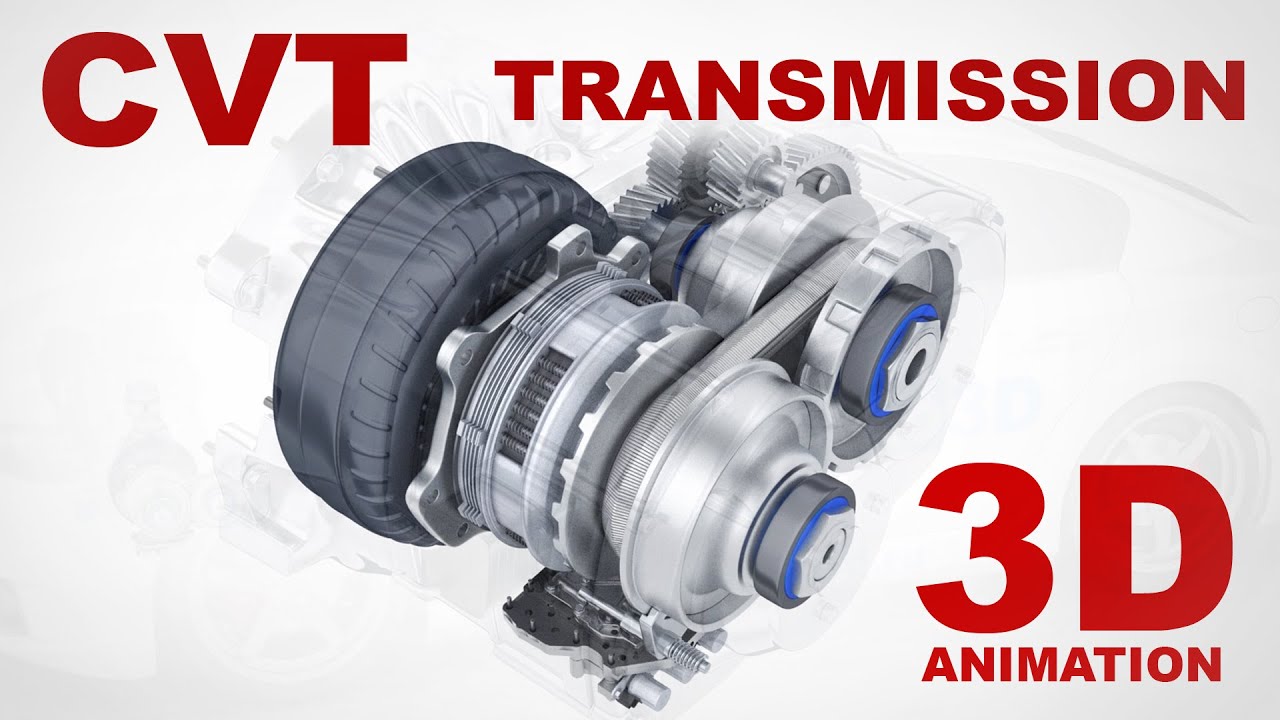 Cvt Transmission How Does It Work 3d Animation Youtube
