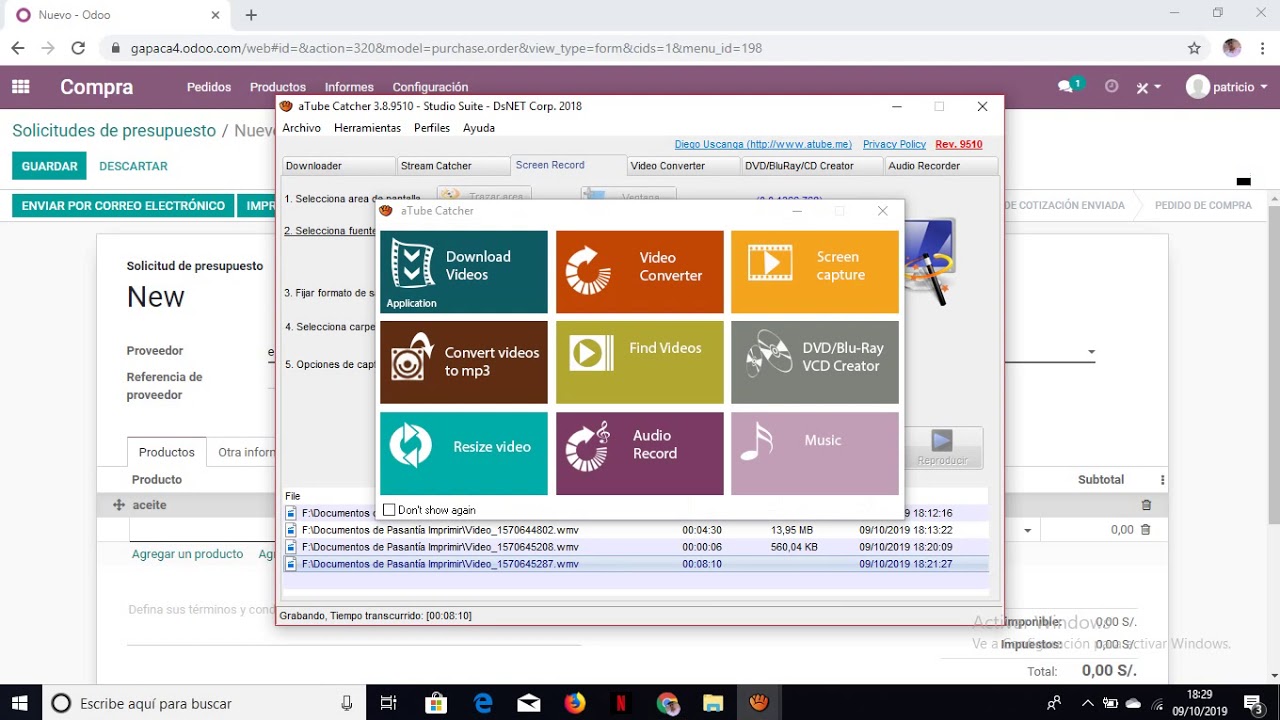 Tutorial Odoo Youtube