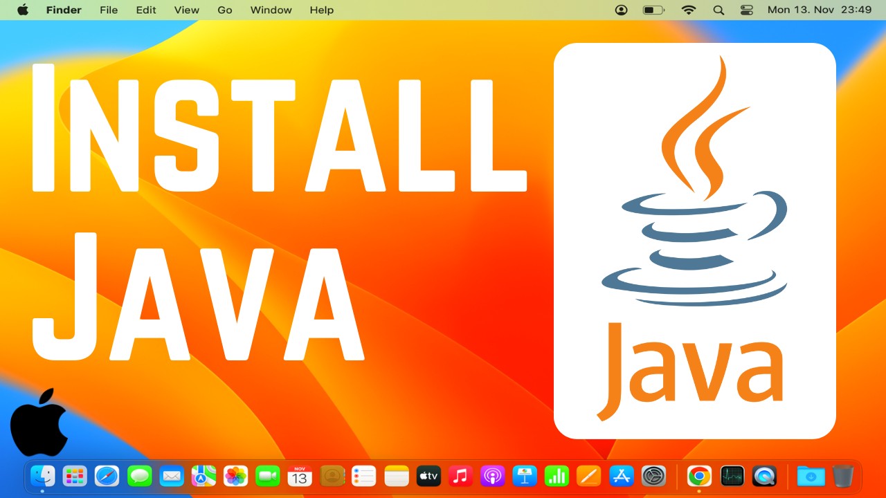 How To Install Java On Mac Install Java Jdk On Macos Youtube