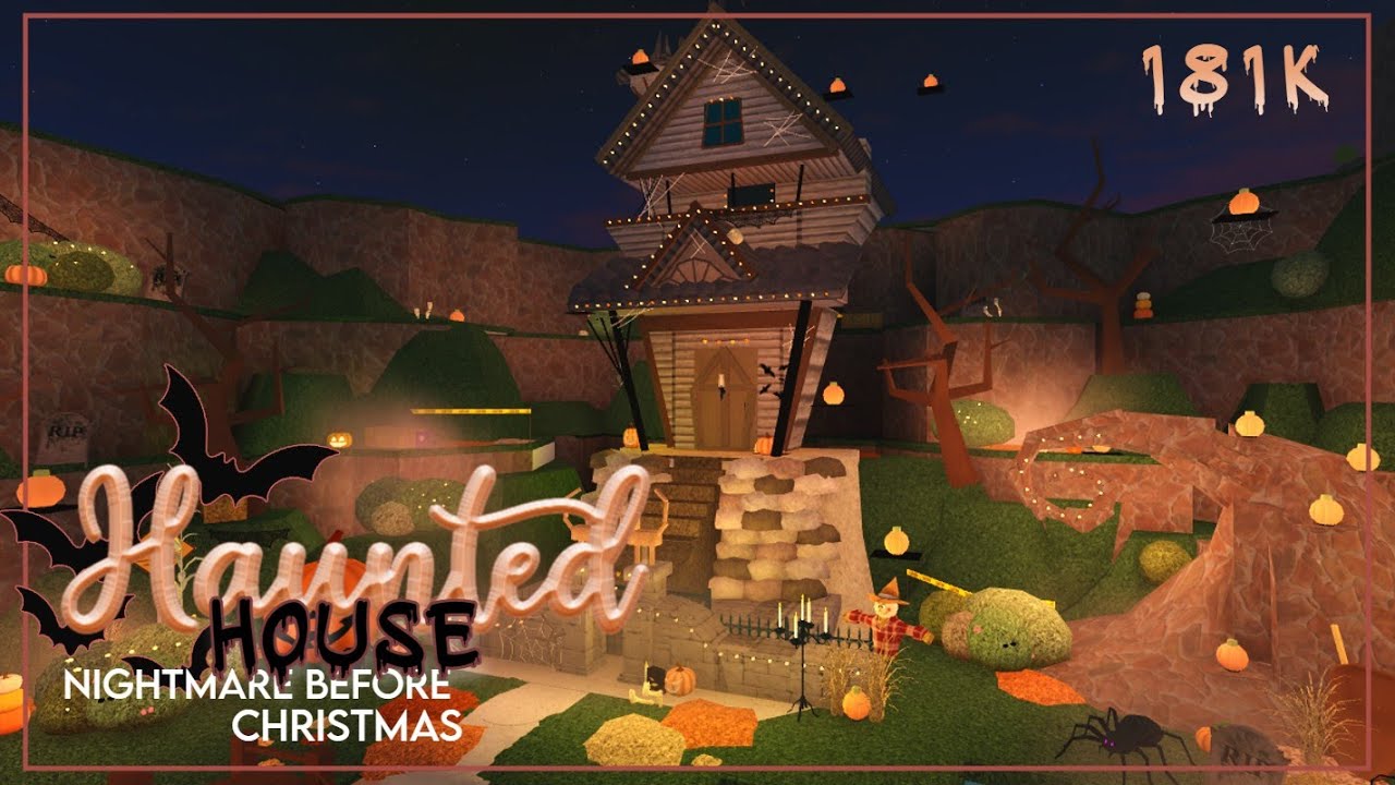 Bloxburg Haunted House Bloxburg Halloween Update 2021 Youtube