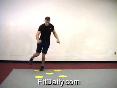 Agility Dot Drill Footwork Drill Exercise Tips Ideas Youtube