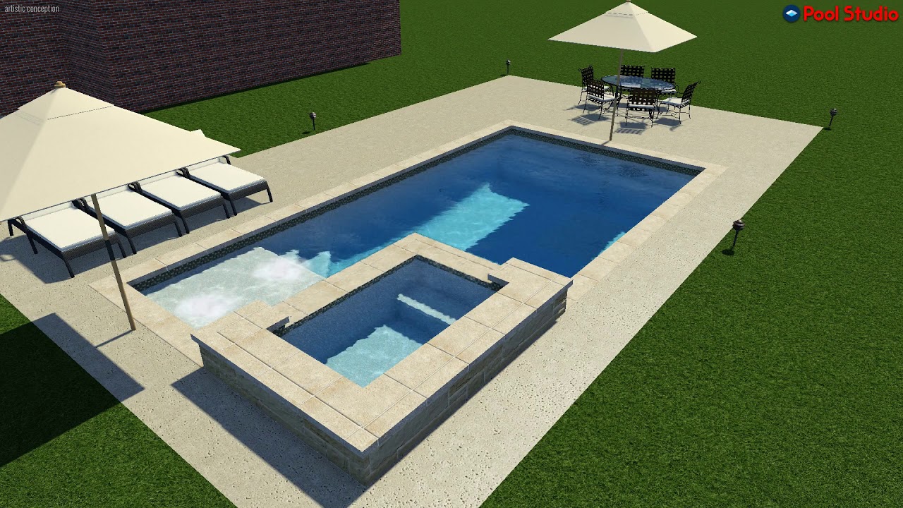 Pool Studio 3d Swimming Pool Design Software Youtube